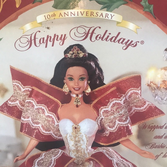 Surprising 10th Anniversary Happy Holidays Barbie Photos